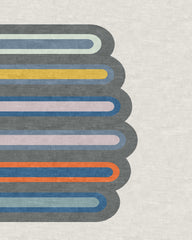 Mario Hills Moonrise modern rug design – Kush Rugs